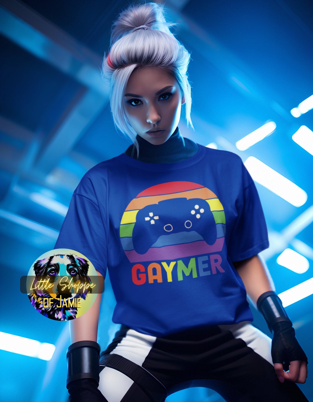 Pride Month Gamer Graphic Tee Shirt Love is Love T-shirt LGBTQIA Shirt ...