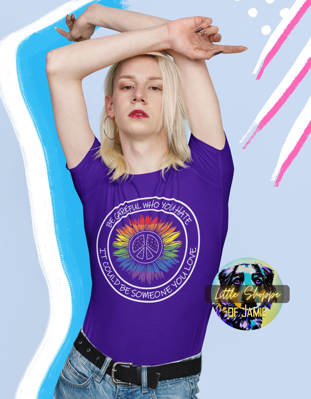 Pride Month Graphic Tee Shirts Love is Love T-shirt LGBTQIA Shirt ...