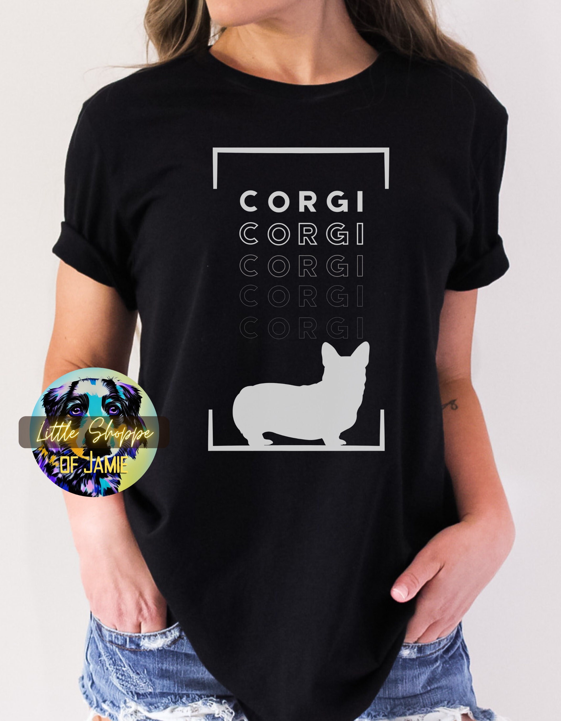 Pembroke Welsh Corgi Tshirt Welsh Corgi Gifts Dog Lover Gifts Corgi Dad ...