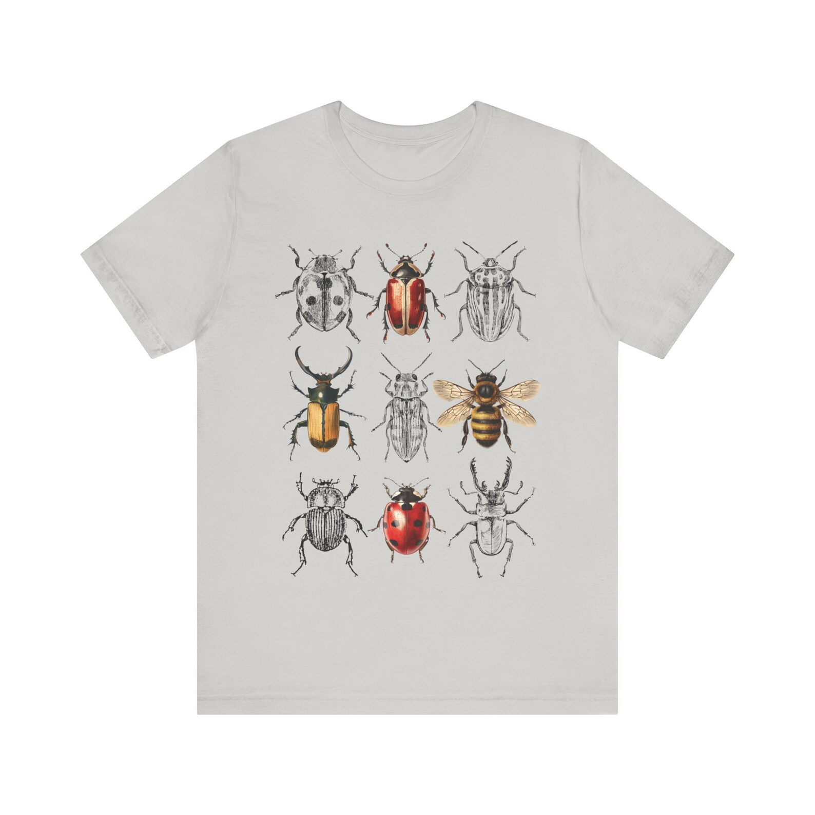 Insect Collection Graphic T-shirt Entomology Gift Bug Collector Shirt ...