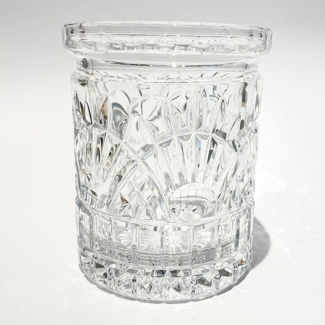 Vintage Shannon Crystal Designs of Ireland Canister Biscuit Box No Lid ...