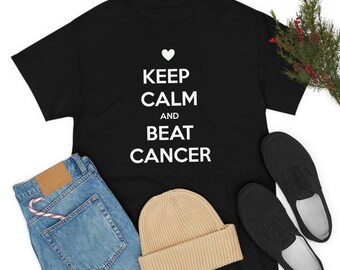 MATURE Keep Calm and Kick Cancer's Wimpy A Men's Women's Unisex T Shirt ...