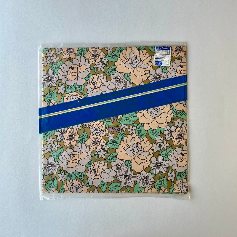 Old Vintage Wrapping Paper - Etsy