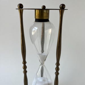 Vintage Brass Hourglass, One Hour Sand Timer - Etsy