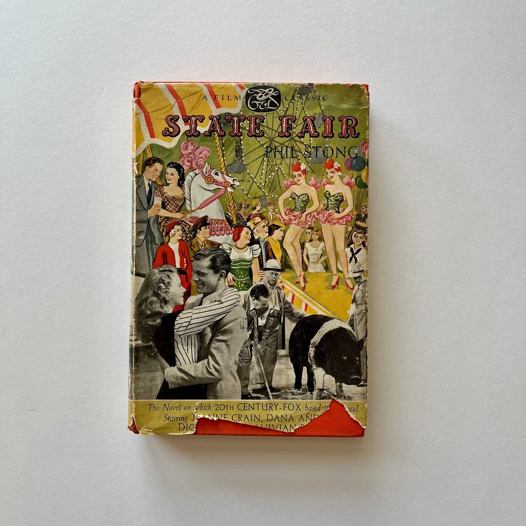 Vintage State Fair Hardcover Book by Phil Stong Retro Novel - Etsy