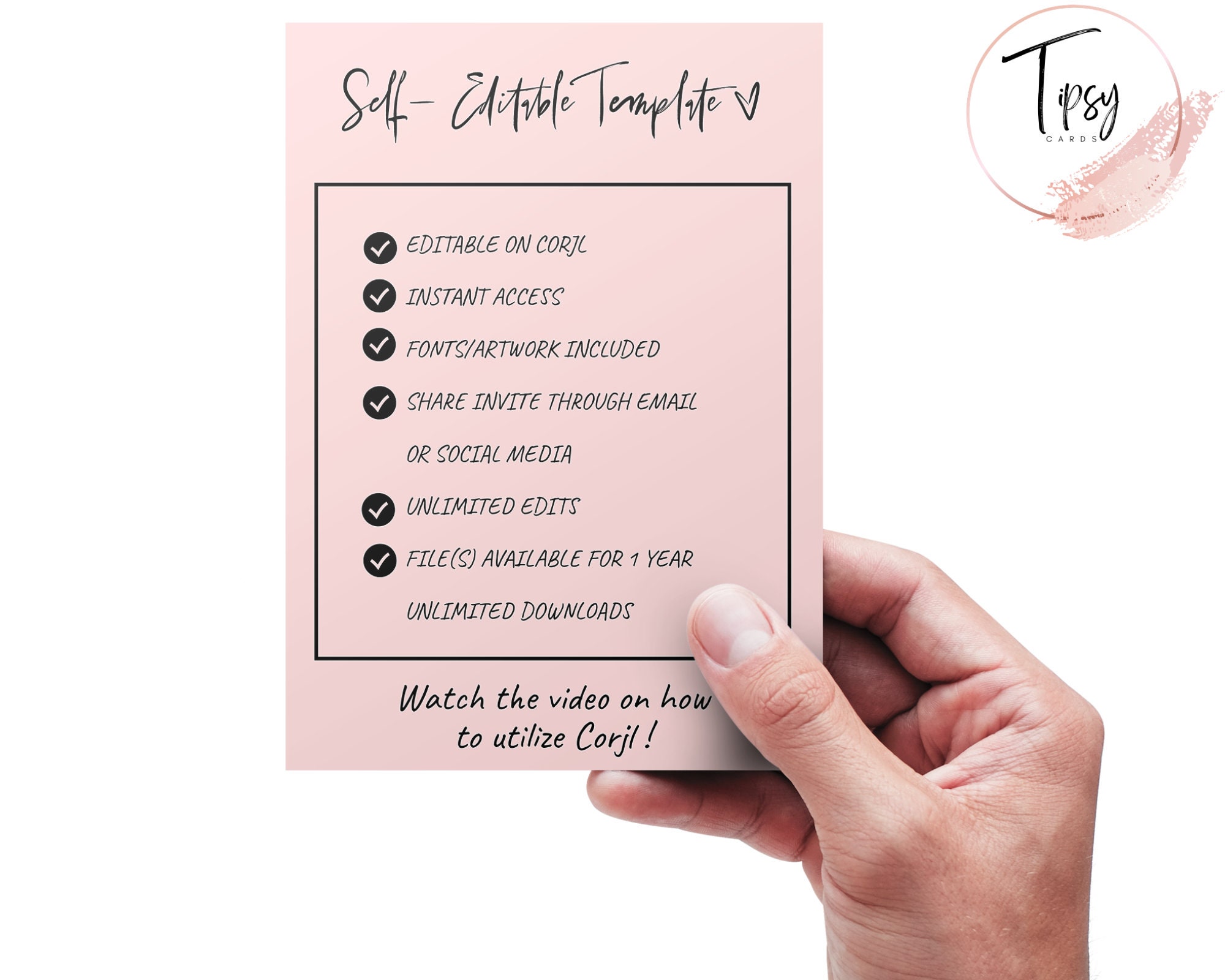 Wordle Happy Birthday Card Instant Download, Funny Cute Card for Her ...