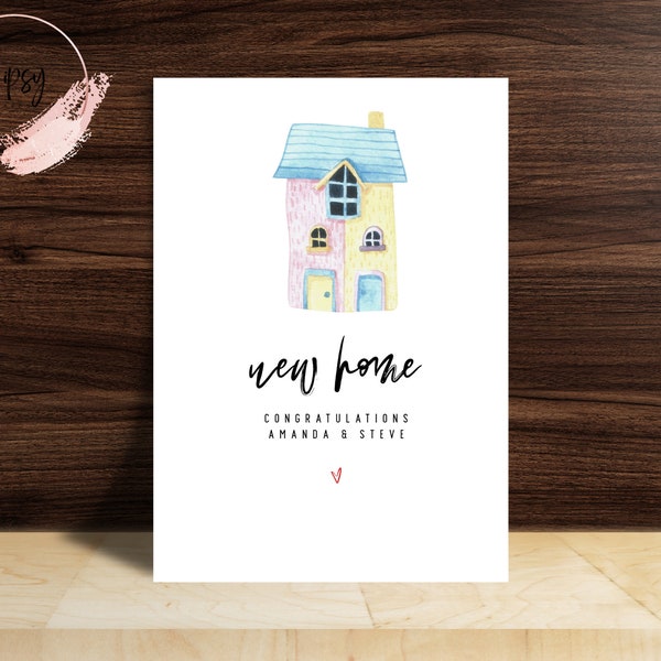 New Home Cards - Etsy