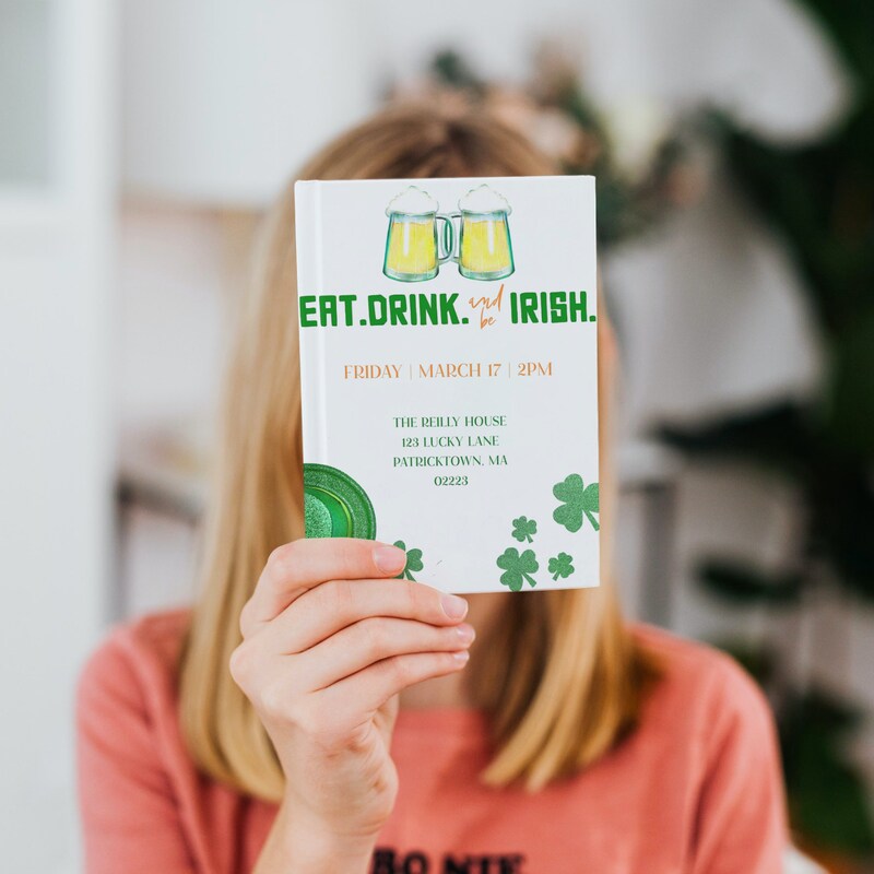 Irish Invitation - Etsy