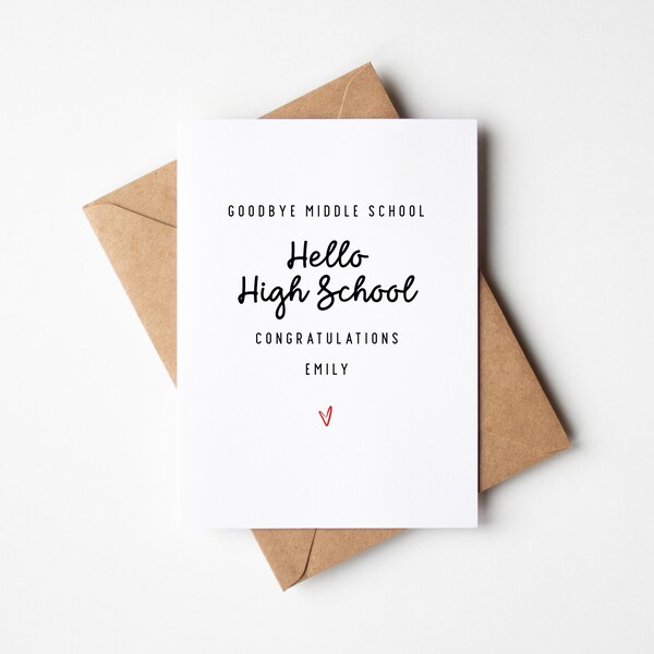 Middle School Graduation - Etsy