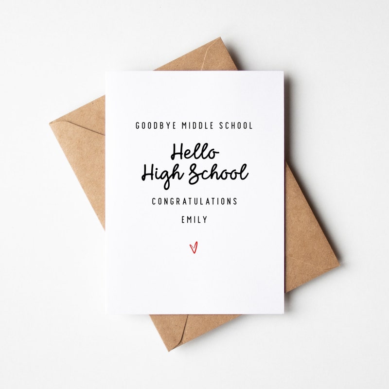 Middle School Graduation - Etsy
