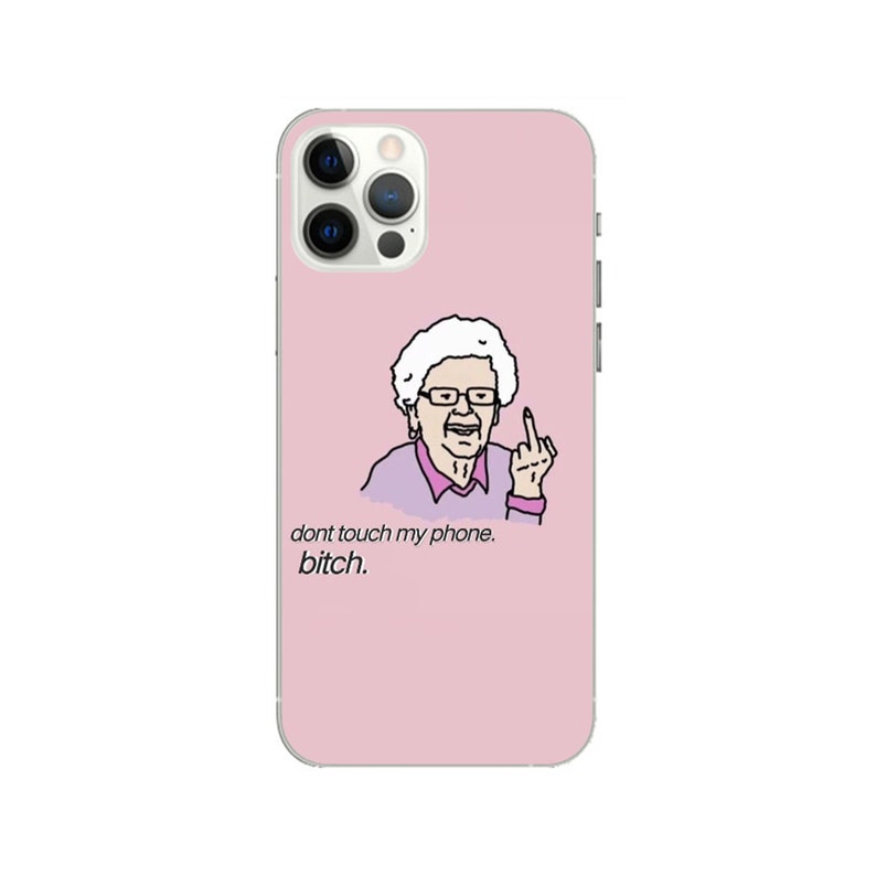 Middle Finger Phone Case: Funny Sarcastic Gift, Edgy Design - Etsy