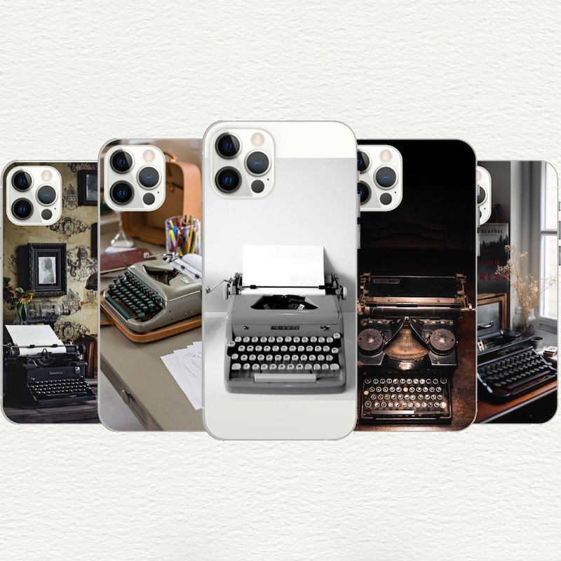 Phone Case Typewriter - Etsy