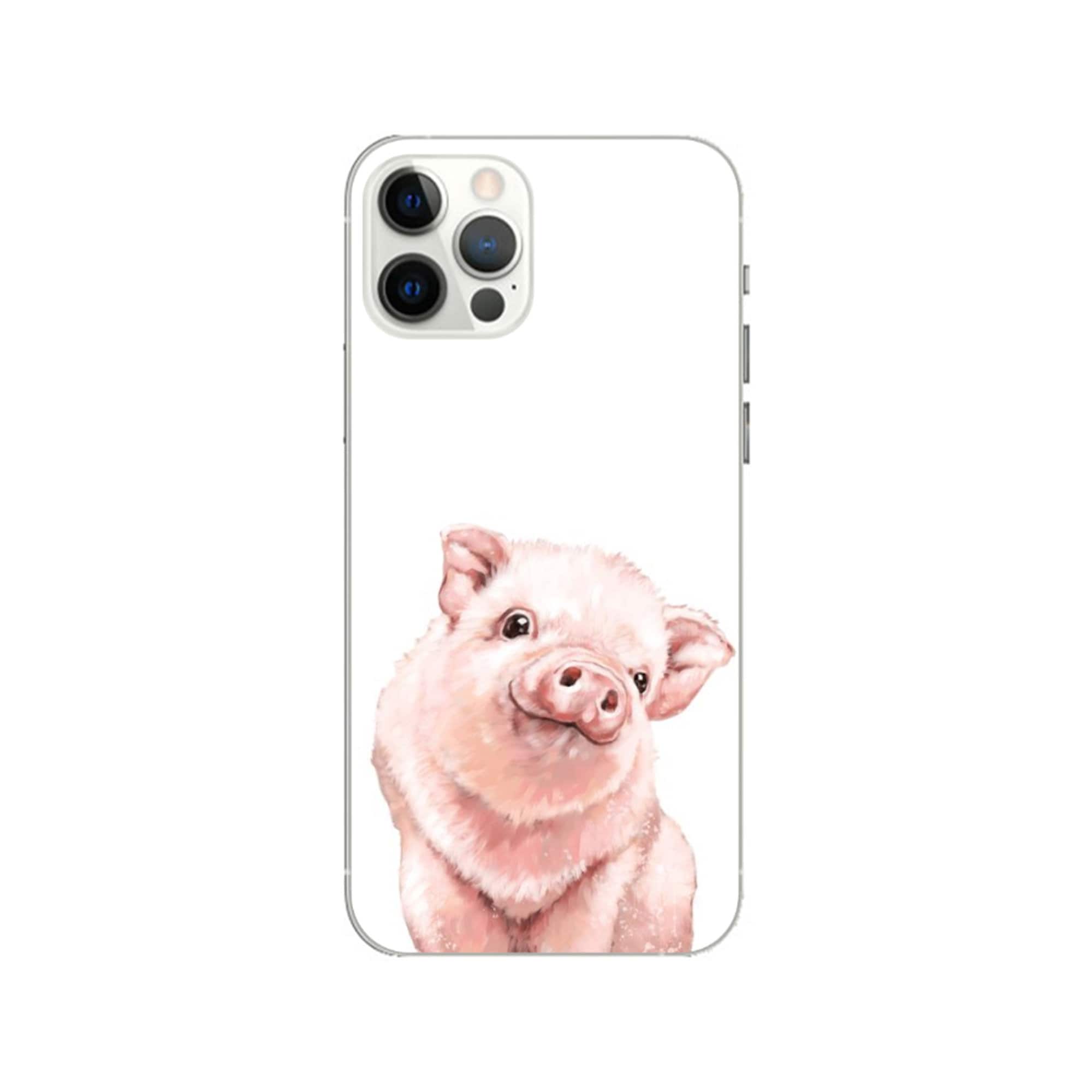 Funny Pig Phone Case, Baby Pig Gift, Cute Animal Case, Sweet Piggy ...