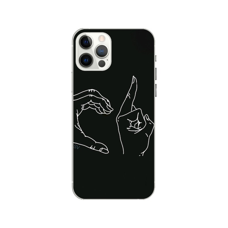 Middle Finger Phone Case: Funny Sarcastic Gift, Edgy Design - Etsy