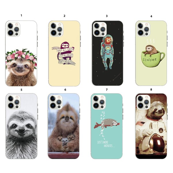 Sloth Phone Cases - Etsy