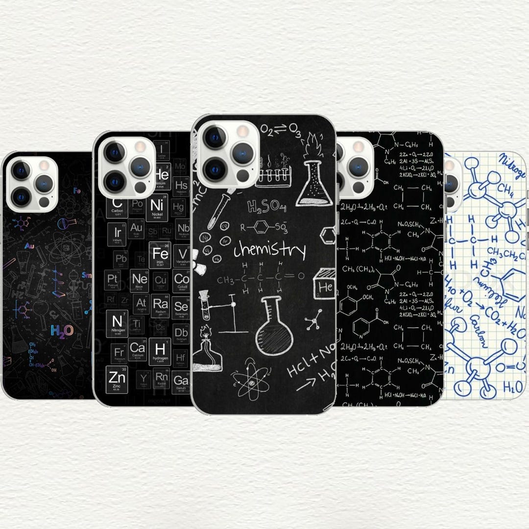 Periodic Table Phone Case: Chemistry Gift, Science Lover, Customizable ...