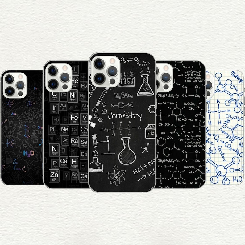 Periodic Table Phone Case: Chemistry Gift, Science Lover, Customizable ...