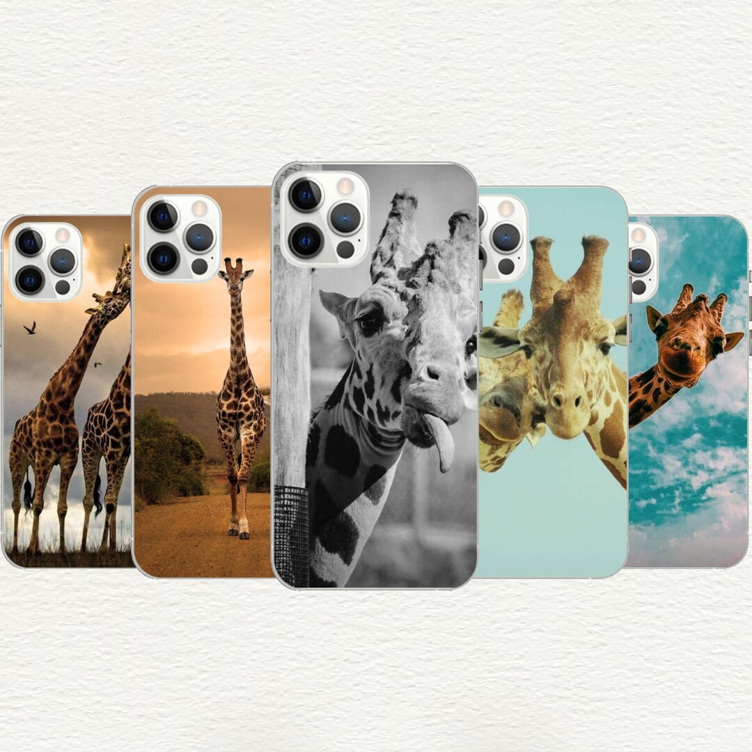 Funny Giraffe Phone Case: Customizable Wildlife Gift for iPhone ...