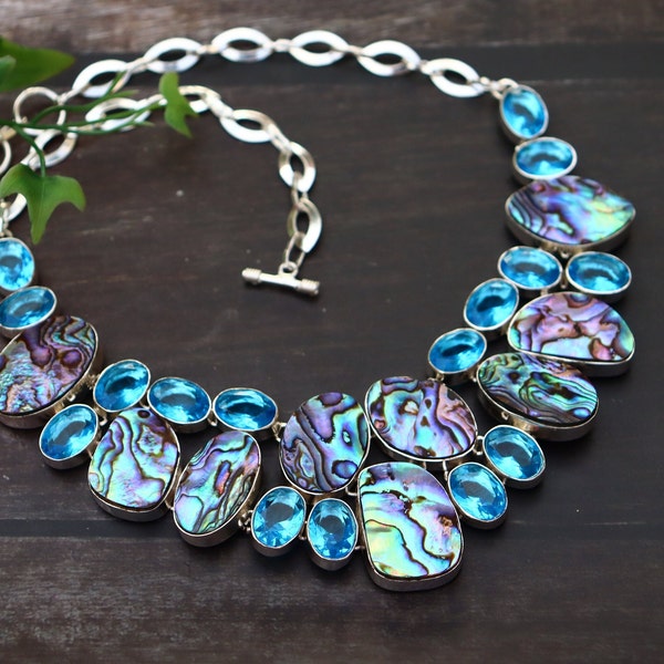 Abalone Necklace - Etsy