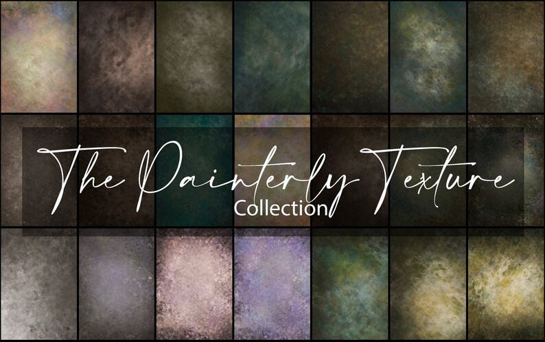 Fine Art Painterly Portrait Texture Collection - Etsy