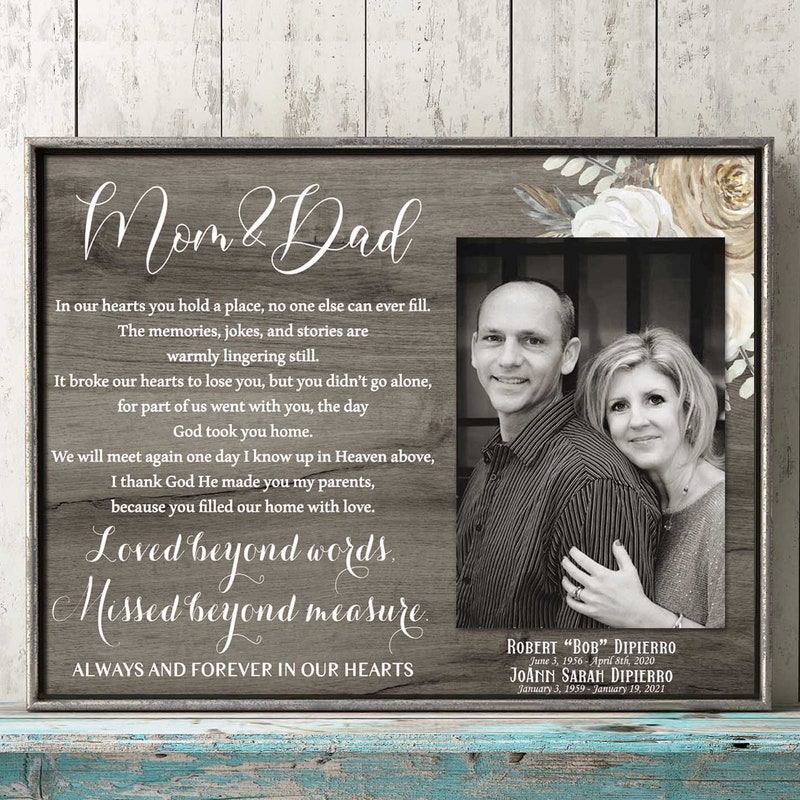 Parent Memorial - Etsy