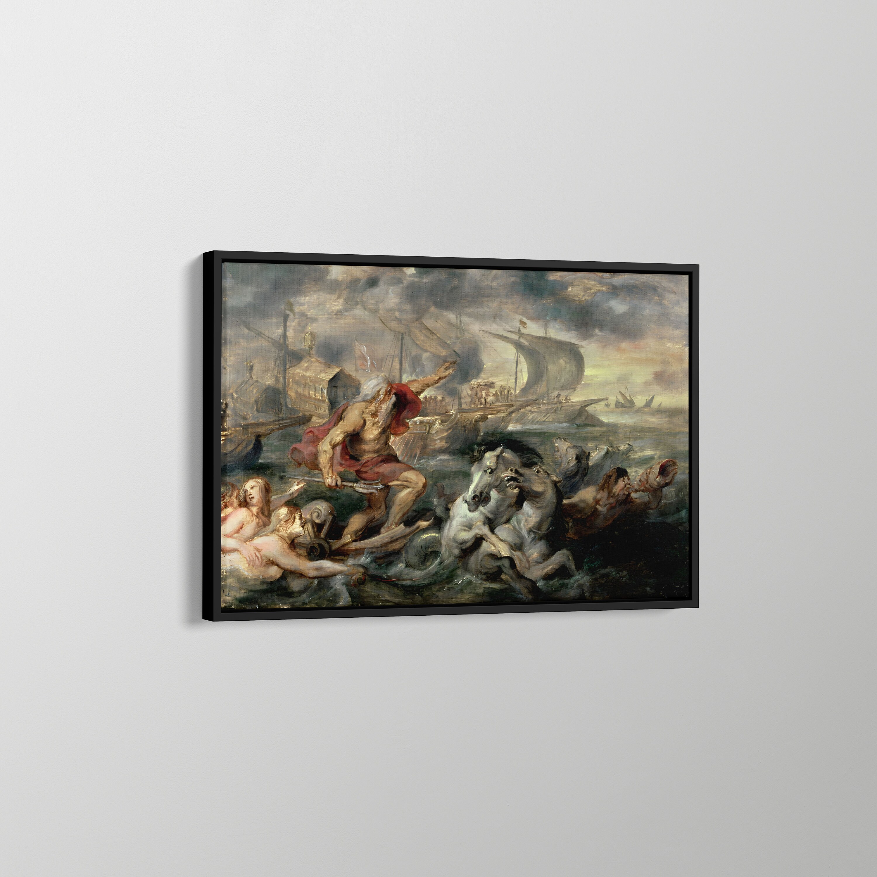 Greek Mythology Print on Canvas / Renaissance Canvas / Gods Wall Decor ...