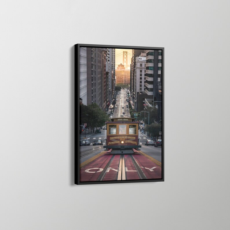 City Landscape Oil Painting Canvas / City Skyline / City Landscape ...