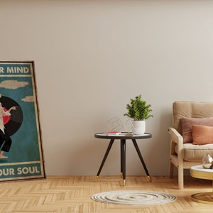 Lose Your Mind Poster / Find Your Soul Canvas / Woman Wall Art / Extra ...