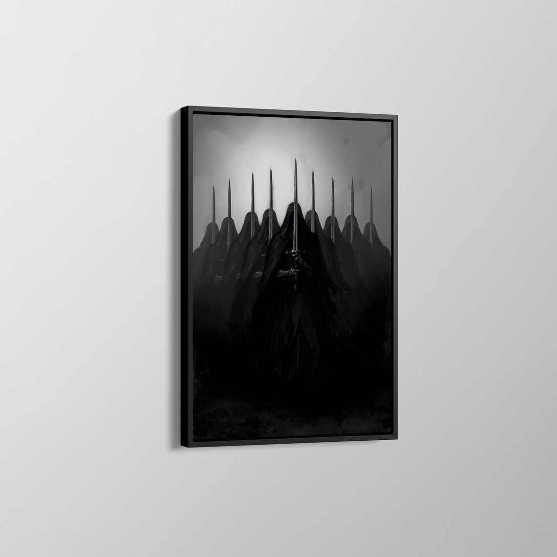 Nazgûl Poster / Middle Earth Map Canvas / Lord of the Rİngs Canvas ...