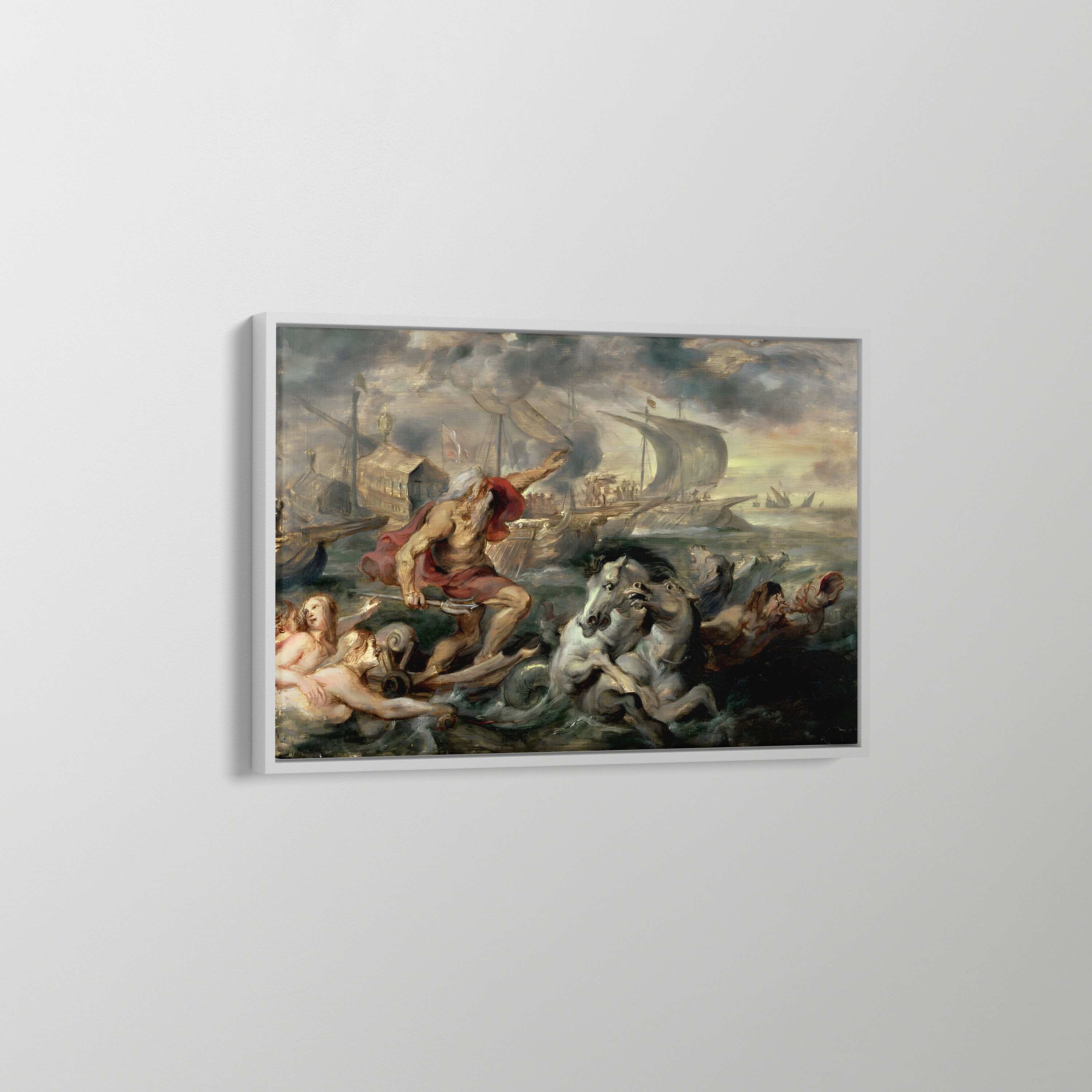 Greek Mythology Print on Canvas / Renaissance Canvas / Gods Wall Decor ...