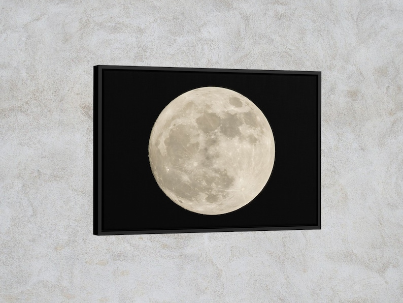 Moon Decor Home / Moon Poster / Moon Phases Print / Lunar Phases / Moon ...
