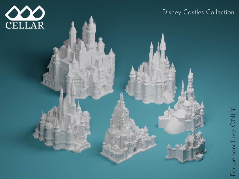 Theme Park Miniature Replica - Princess Castles Around the World ...