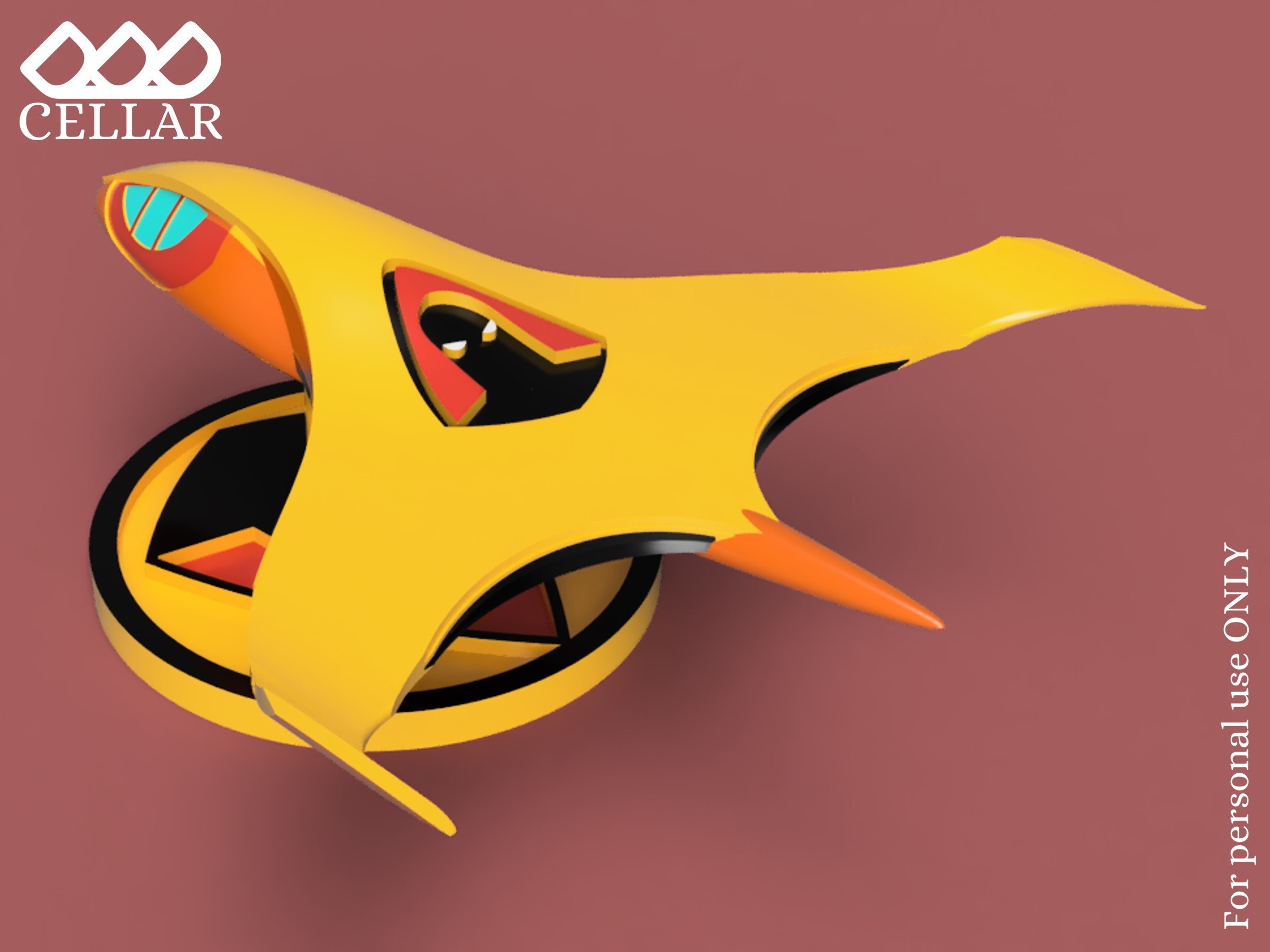 Sci-fi Model Replica Set - Phantom Cruiser & Space Coupe | 3D Model for ...