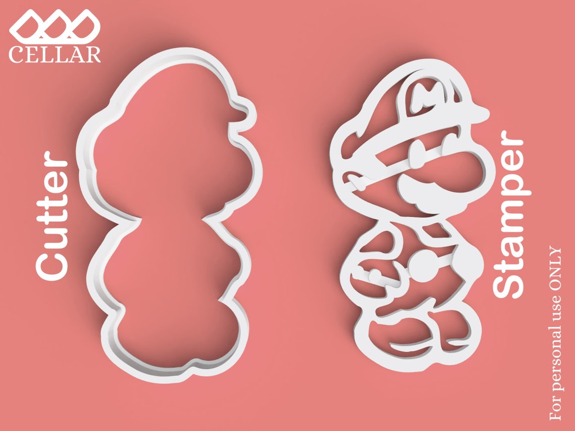 Video Game Inspired Cutter & Stamper | ALLSTAR SET | 3D Model for 3D ...