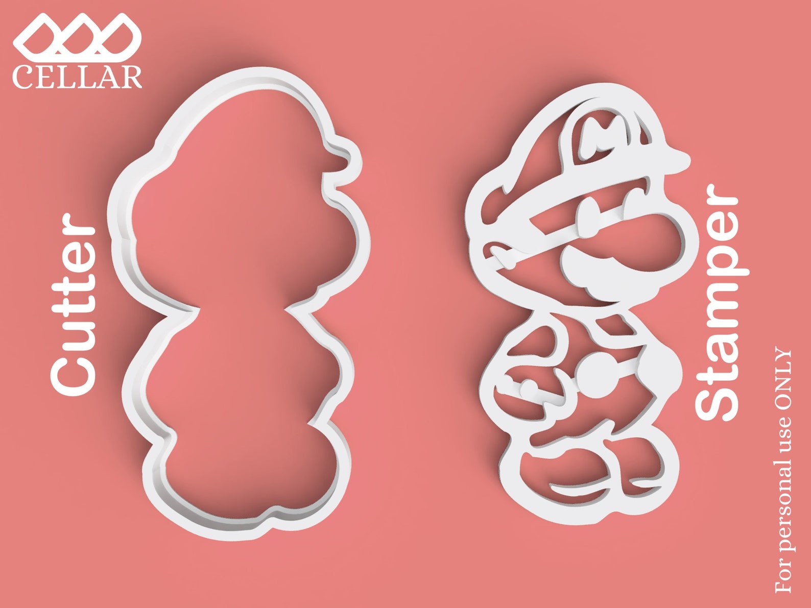 Video Game Inspired Cutter & Stamper | ALLSTAR SET | 3D Model for 3D ...