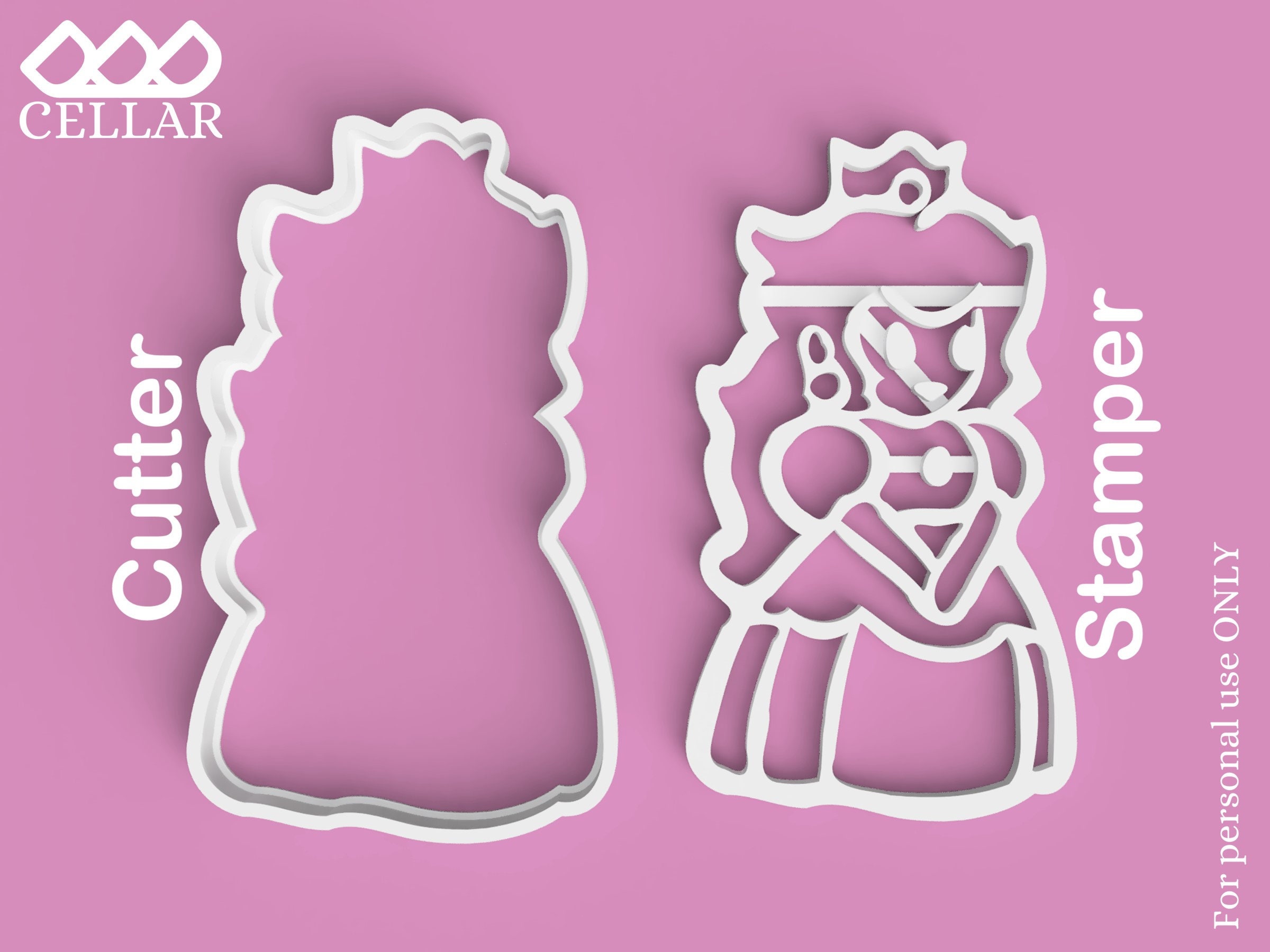 Video Game Inspired Cutter & Stamper | ALLSTAR SET | 3D Model for 3D ...