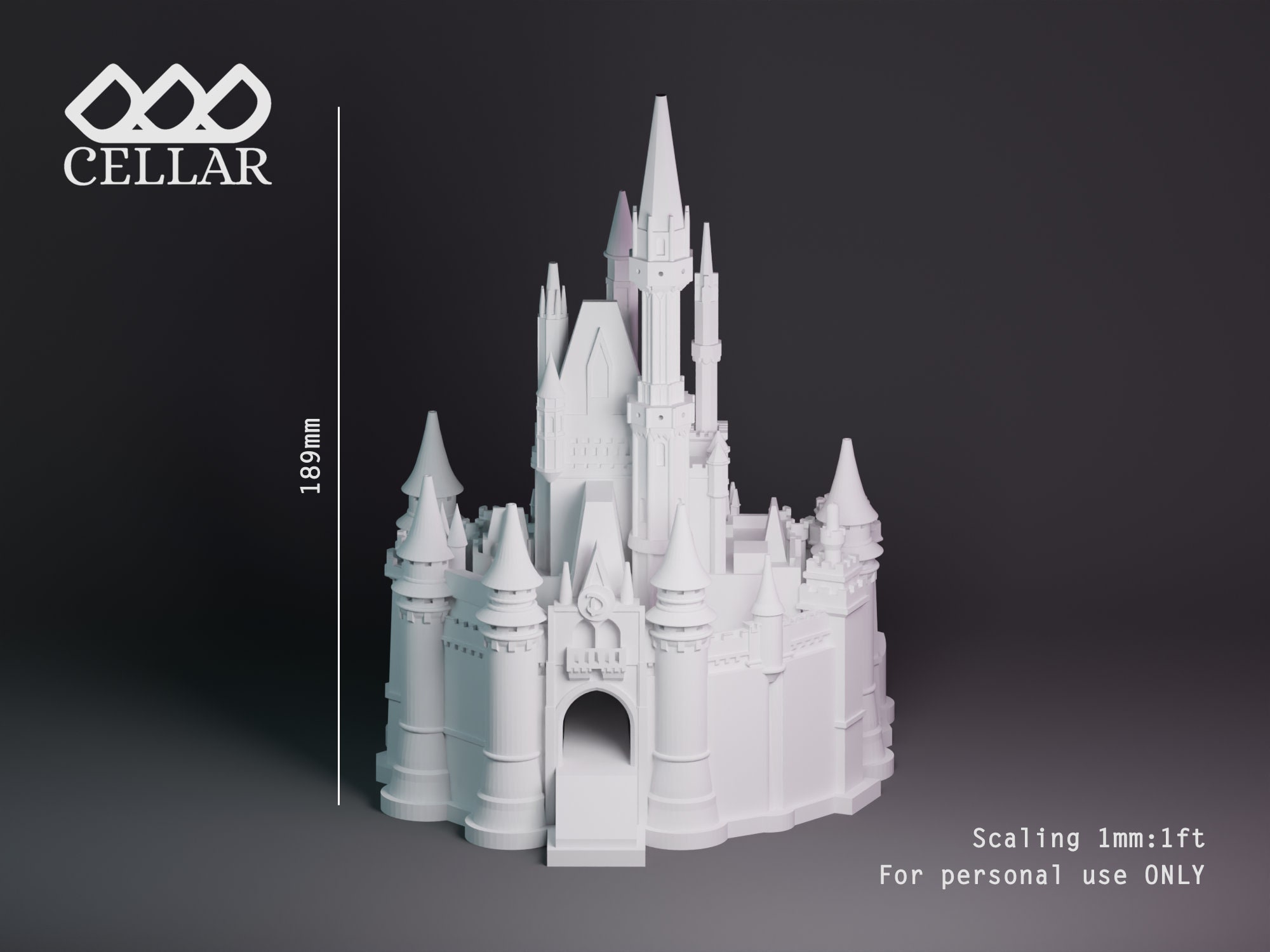 Theme Park Miniature Replica - MK Collection 1 | Digital File ONLY | 3D ...