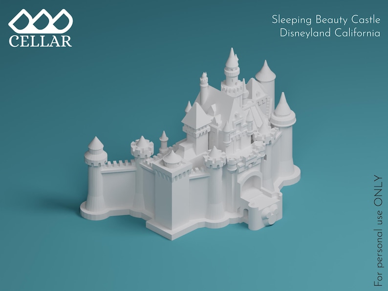 Theme Park Miniature Replica Princess Castles Around the World Digital ...
