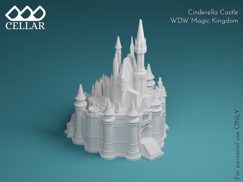 Theme Park Miniature Replica Princess Castles Around the World Digital ...
