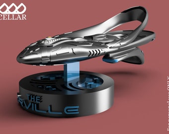 Sci-fi Model Replica Set - Phantom Cruiser & Space Coupe | 3D Model for ...