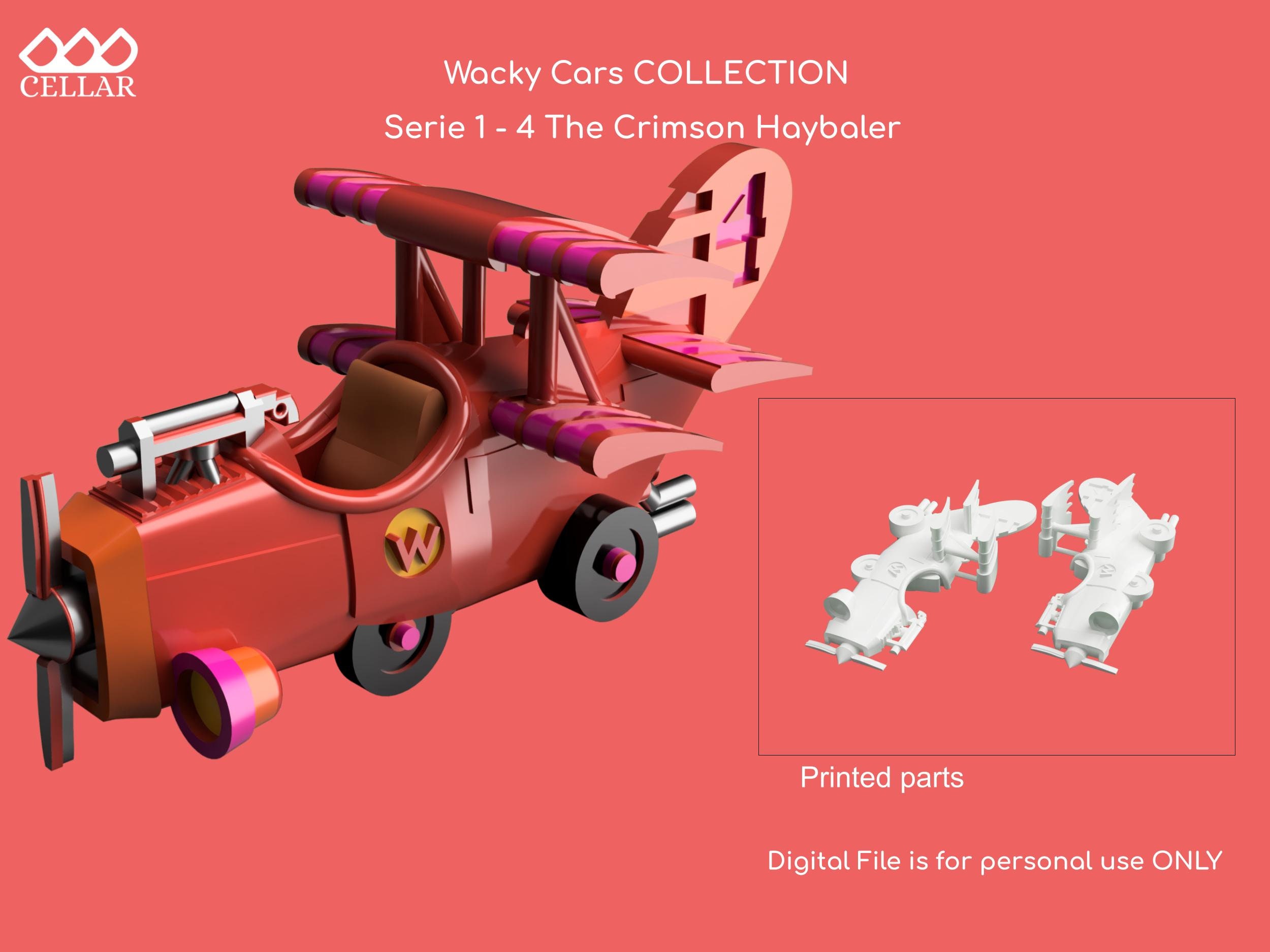Wacky Races Cars 3D Model – Collection 1 (digital File ONLY) - Etsy