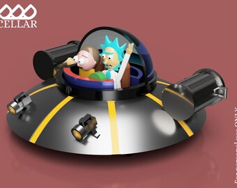 Sci-fi Model Replica Set Phantom Cruiser & Space Coupe 3D Model for 3D ...