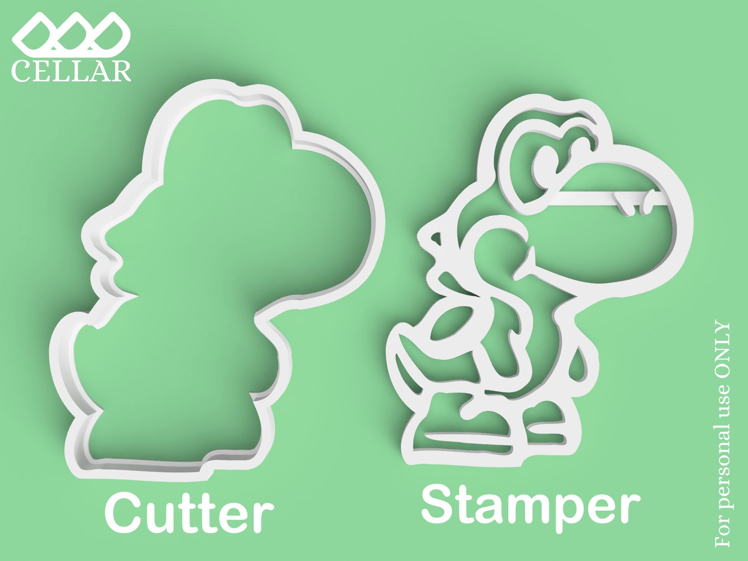 Video Game Inspired Cutter & Stamper | ALLSTAR SET | 3D Model for 3D ...