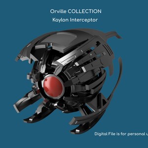 Orville Sci-fi Model Replica Set – Kaylon Interceptor & Pterodon ...