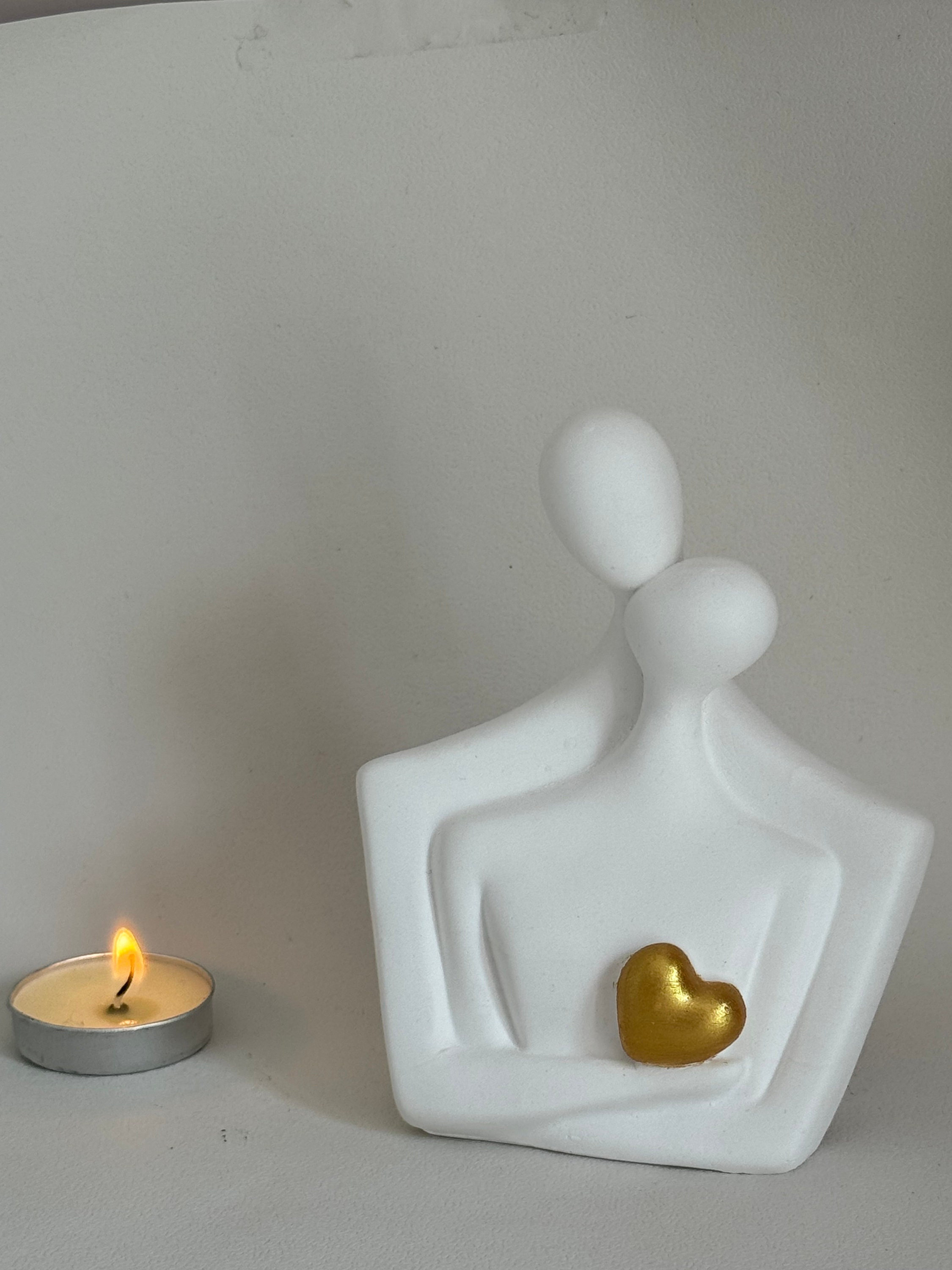 Handmade Abstract and Decorative Lover Statue - Etsy
