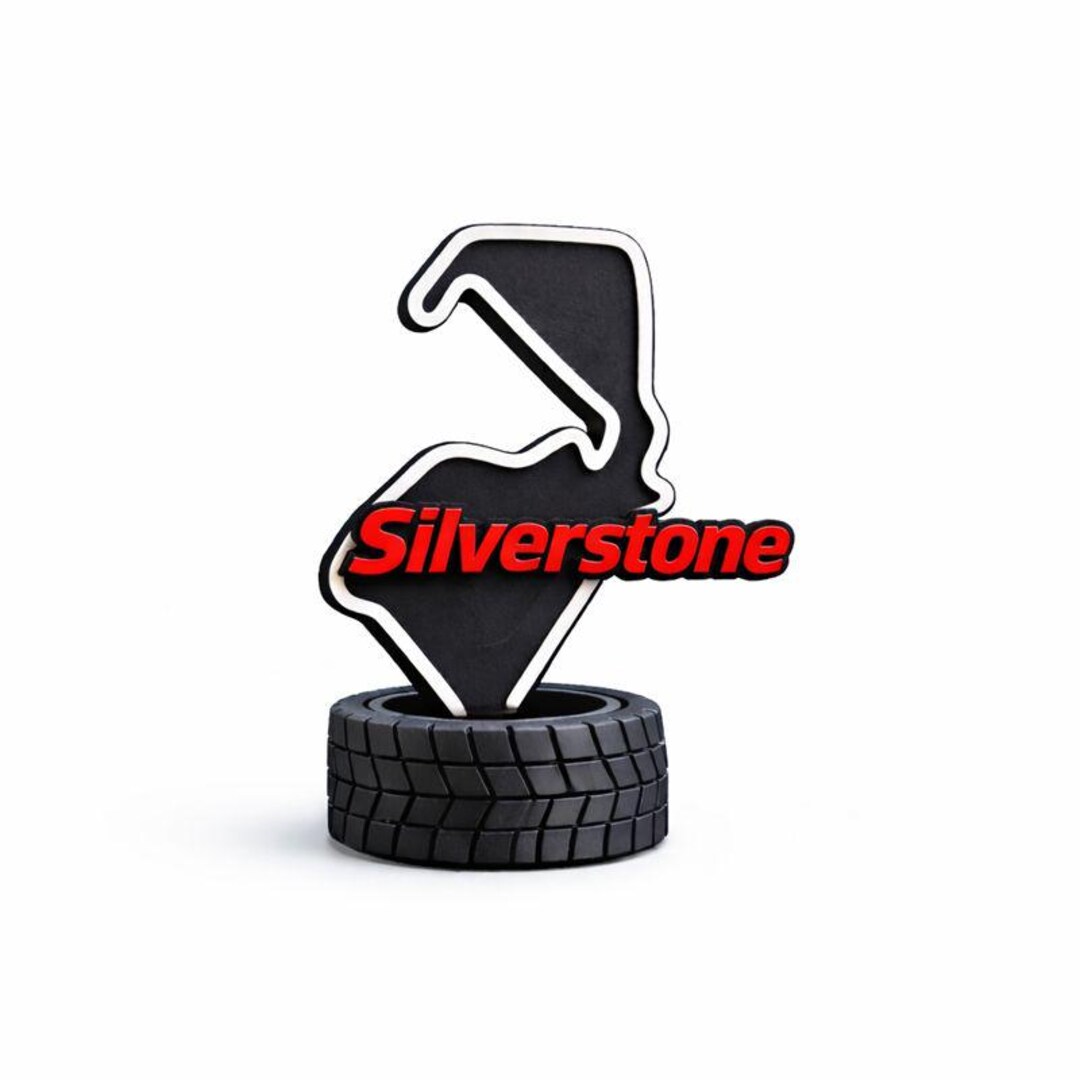 Silverstone – F1 Track – Premium Racing Circuit Trophy | Formula 1 Fan ...