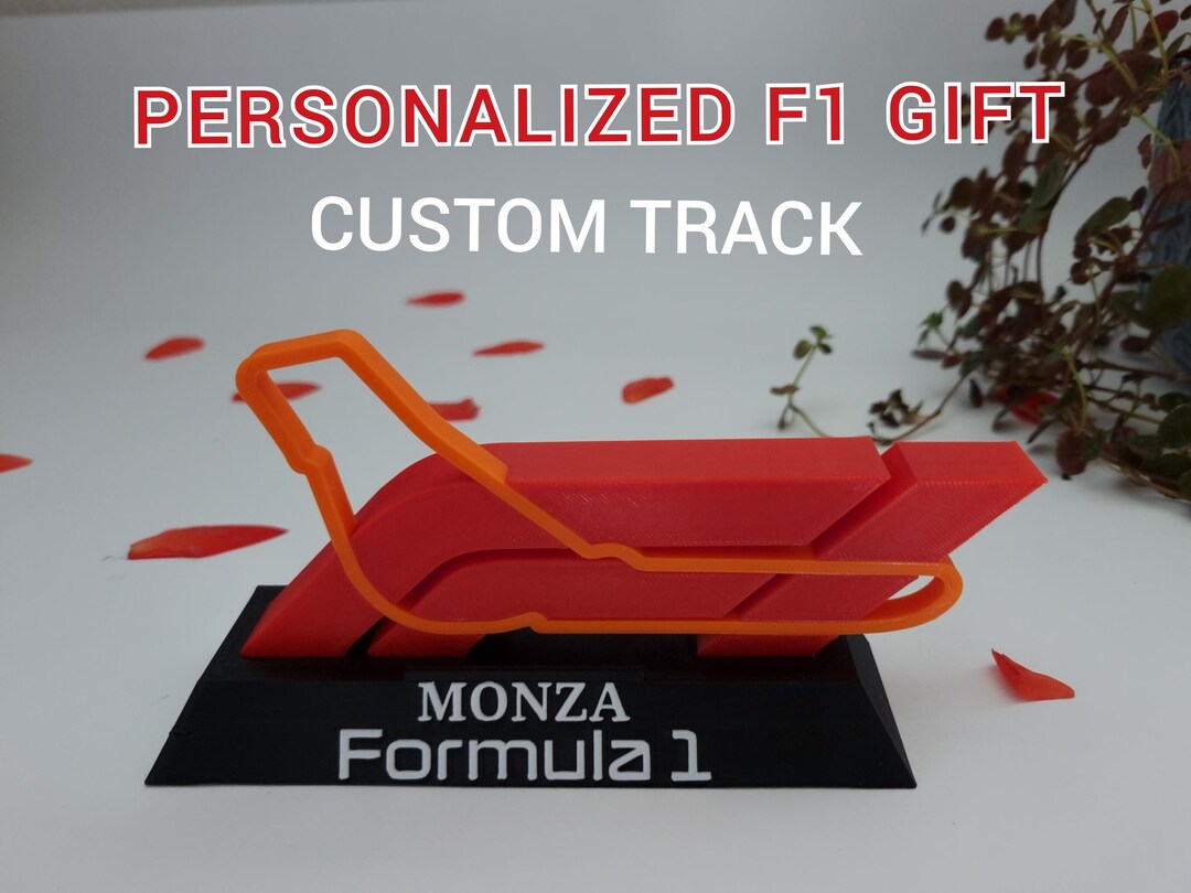Personalized Formula 1 Decorative Sign With Custom Track & Track Name ...