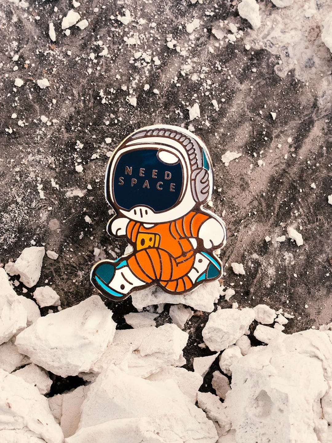 Astronaut Enamel Pin need Space Space Lover Gift, Sci-fi Astronaut Pin, Unique Enamel Pin for ...