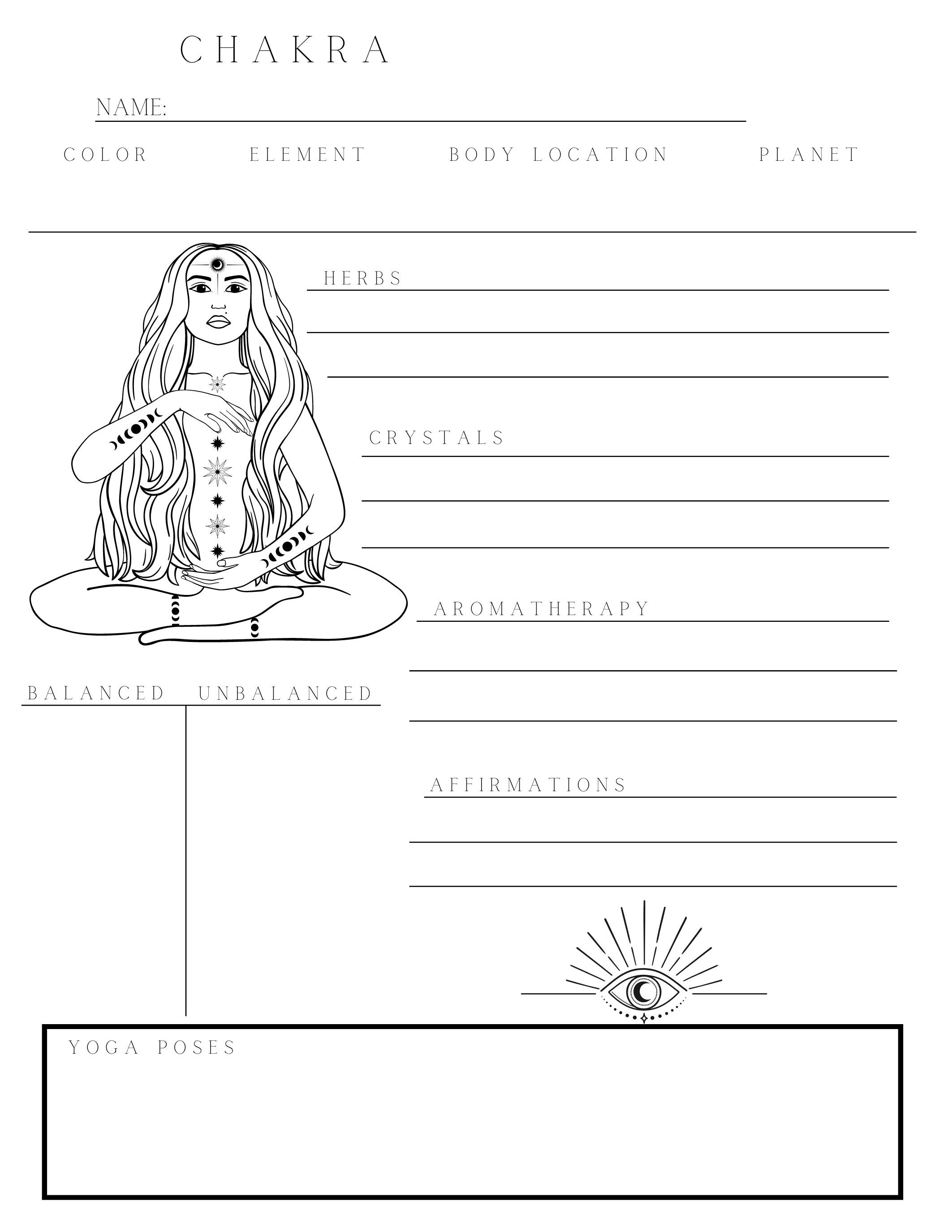 Printable Book of Shadow Page Templates - Etsy