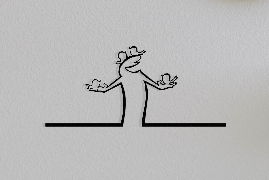 La Linea Wall Decor ''birds'' Wall Decoration La Linea Lineman Series ...